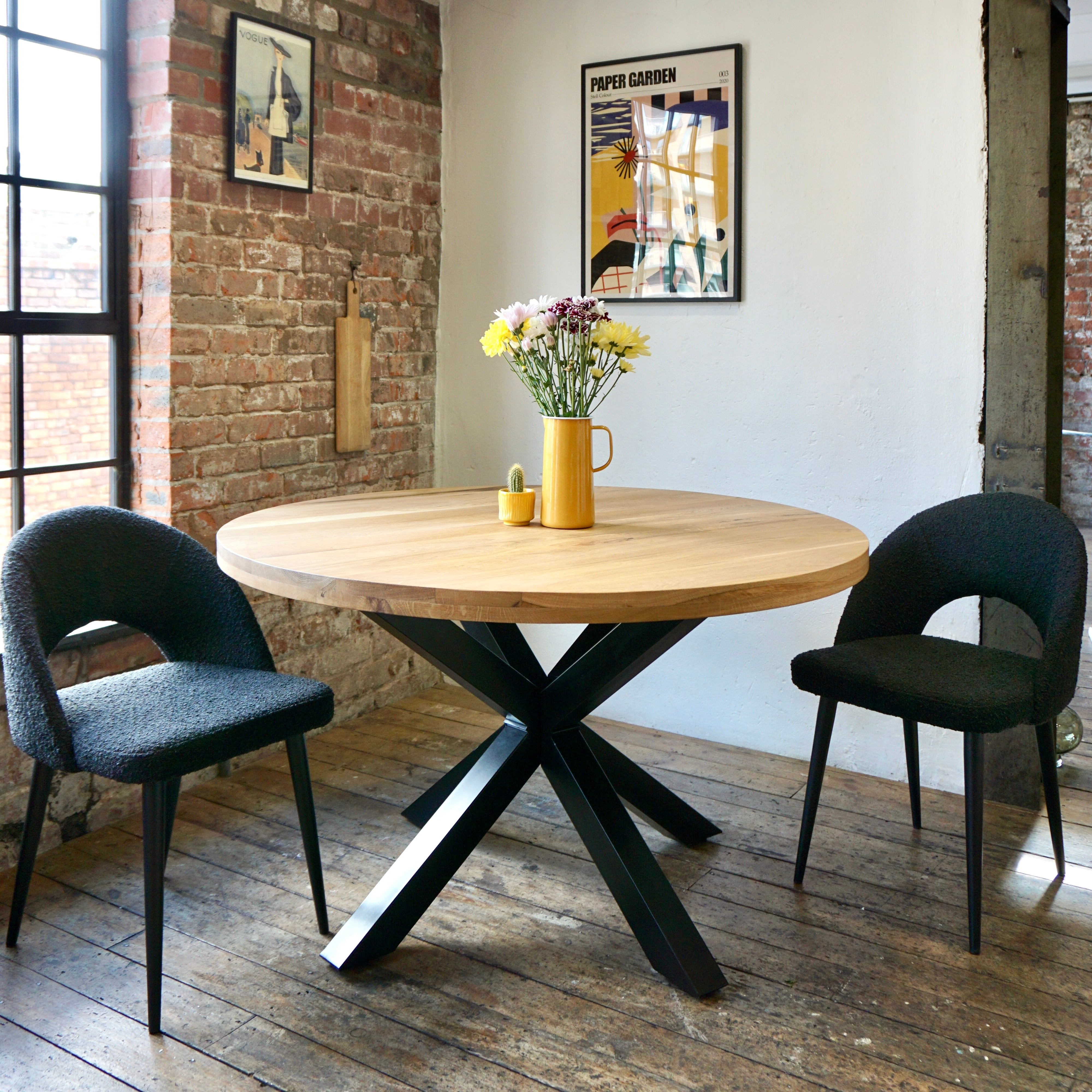 Sara Solid Oak Dining Table (5 Sizes) – COKU Limited