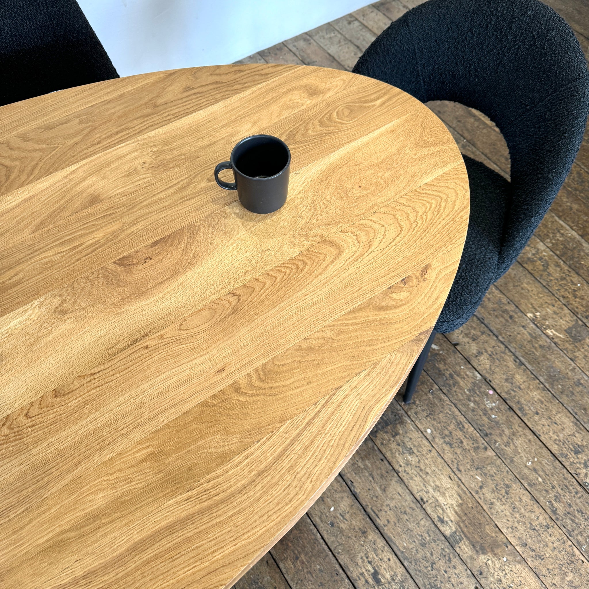 Sara Oval Solid Oak Dining Table (2 Sizes) – COKU Limited