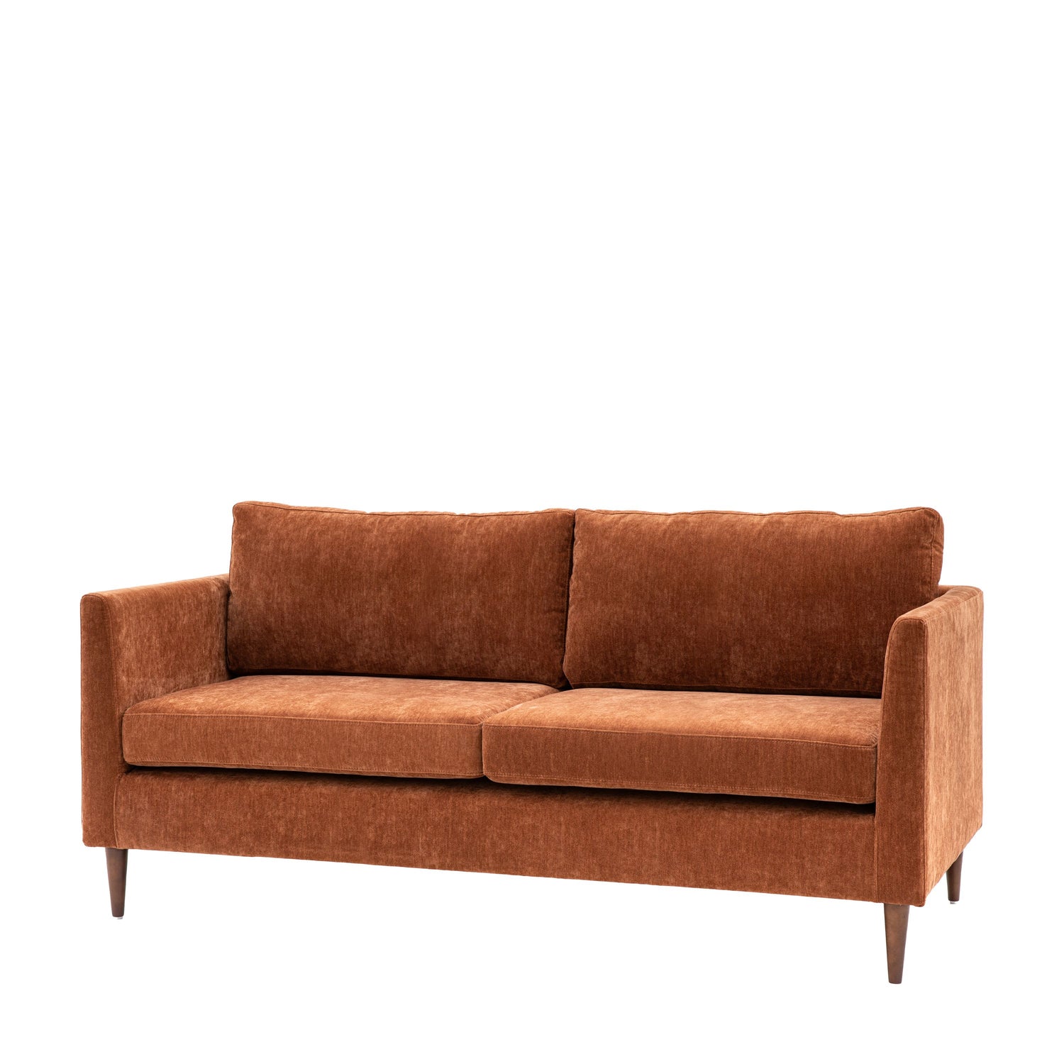 Rust colored couch store